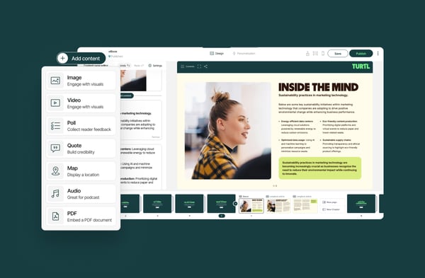 Ebook creator - Make an interactive ebook online | Turtl